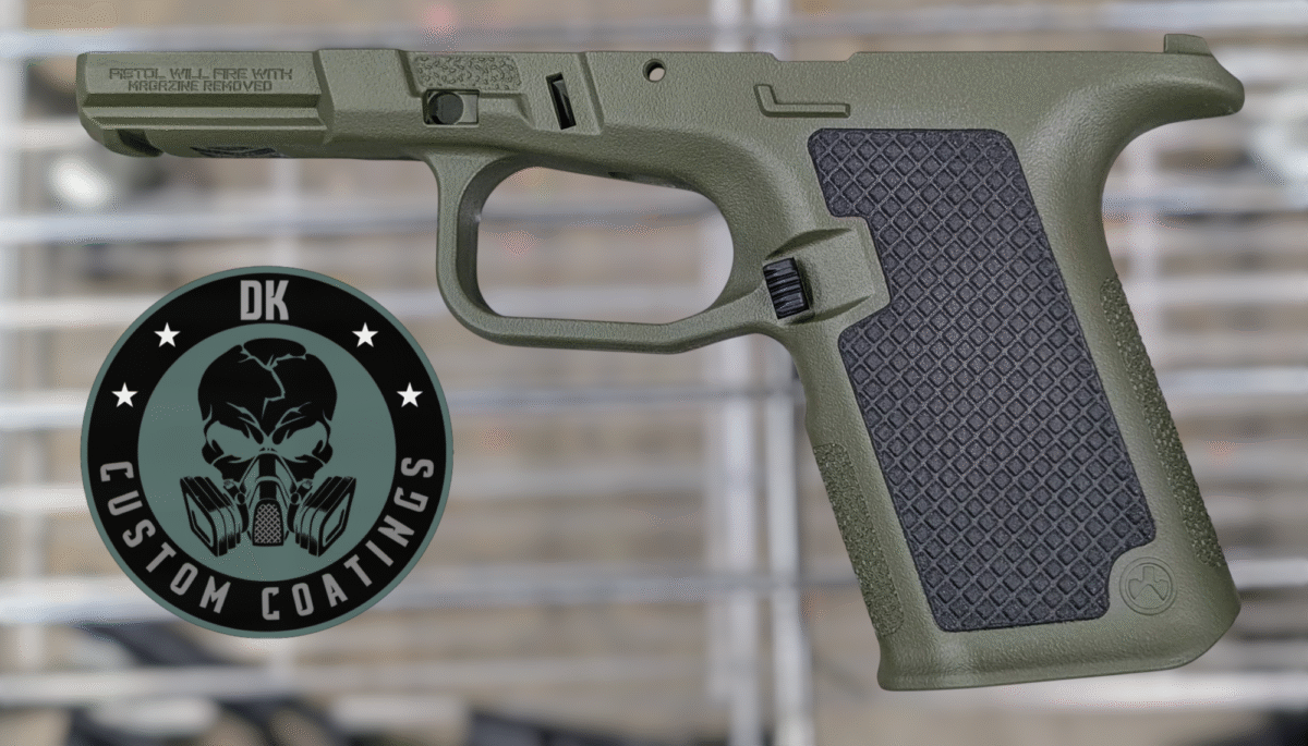 Custom Ruger RXM Grip Module - DK Custom Coatings LLC