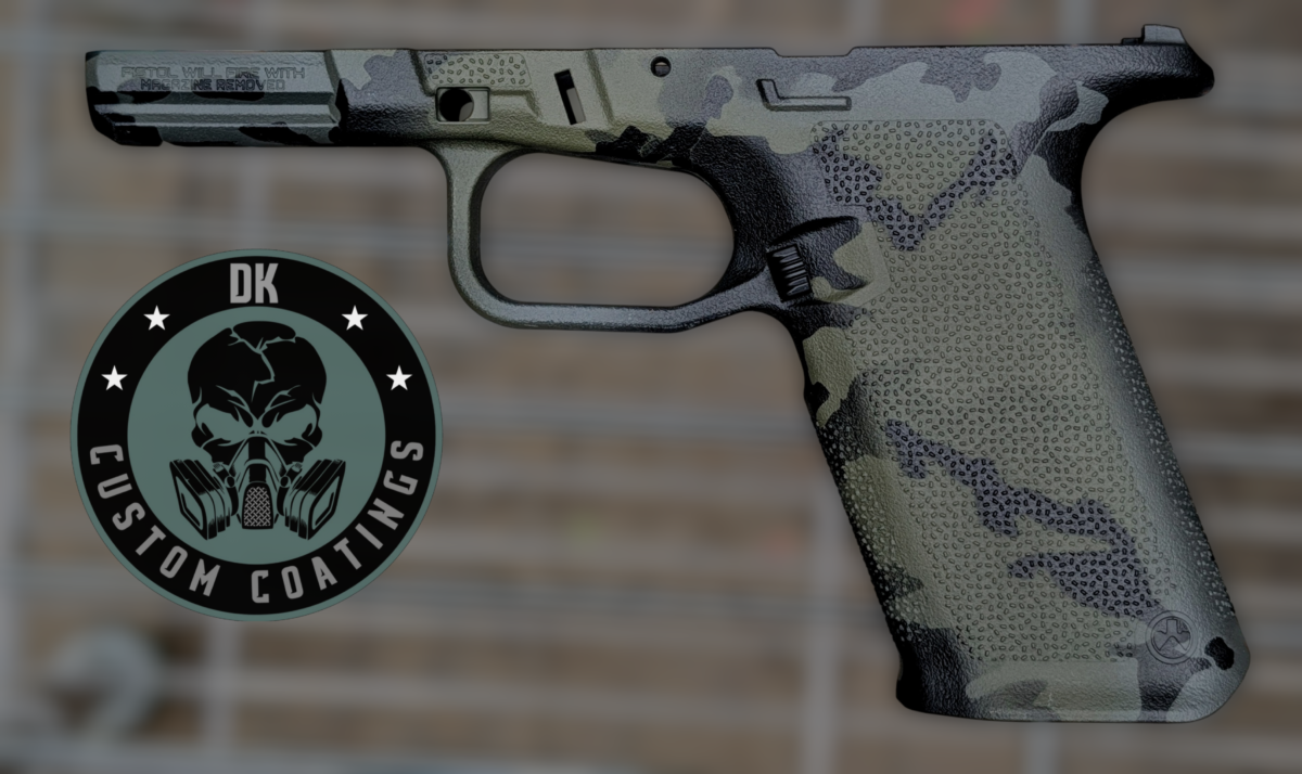 Custom Ruger RXM Grip Module - DK Custom Coatings LLC