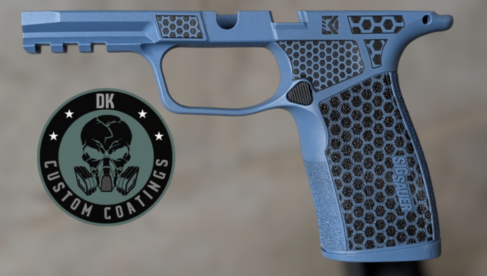 Sig Sauer P365 X Macro Grip Module Jesse James Civil Defense Blue Cerakote