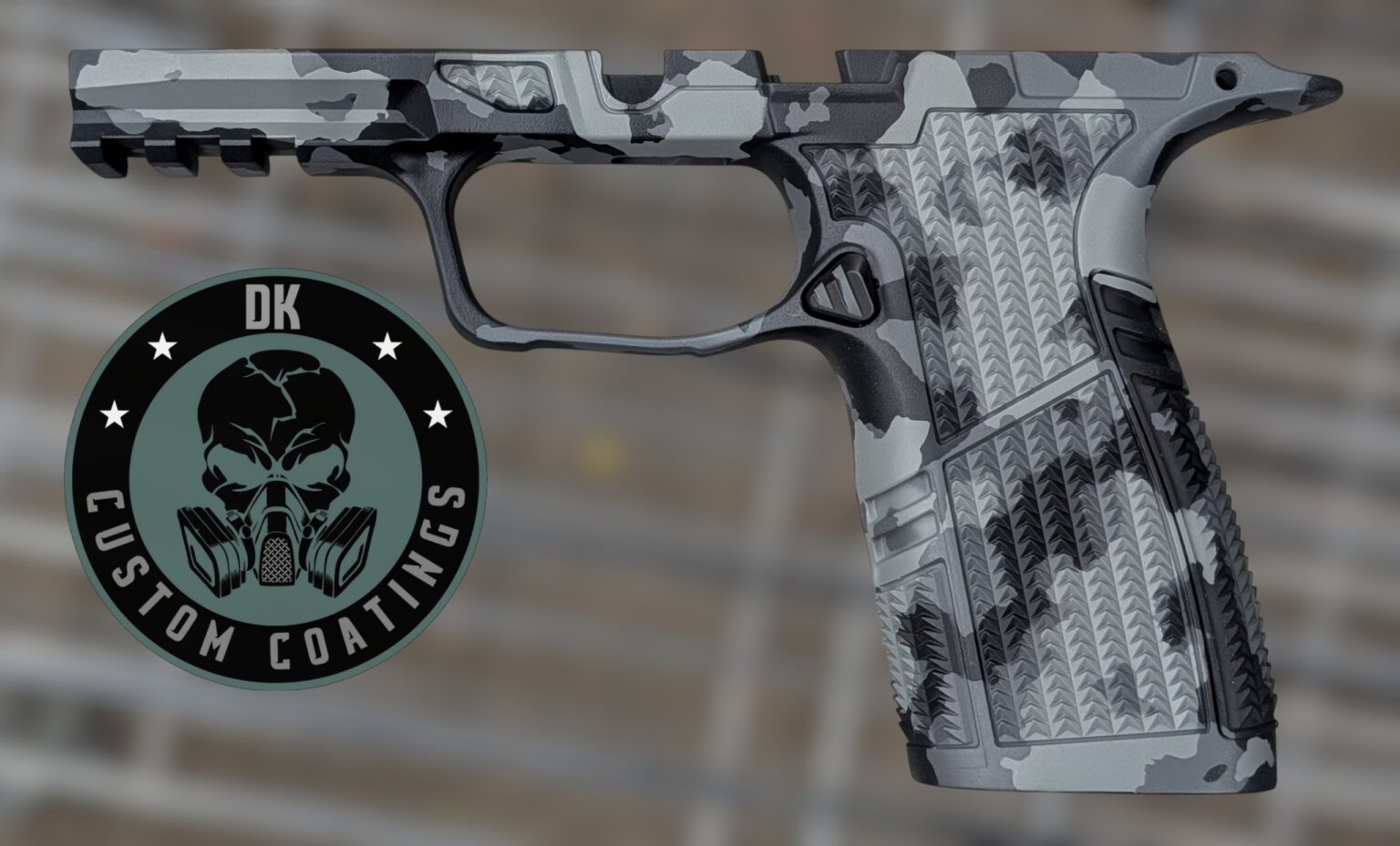 Tyrant CNC P365 X Macro Grip Module - M81 Woodland Camo